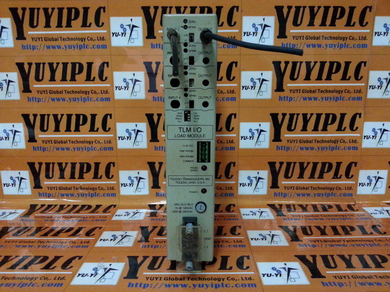 TOLEDO TLM I/O TLM-1 LOAD MODULE - PLC DCS SERVO Control MOTOR POWER SUPPLY IPC ROBOT